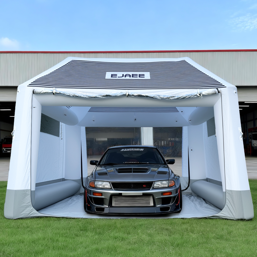 EJAEE 15x15x10Ft Inflatable Portable Detailing Booth for Car Detailing ...
